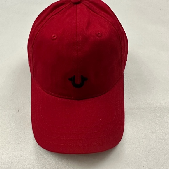 True Religion | Accessories | New True Religion Red Baseball Cap Hat ...
